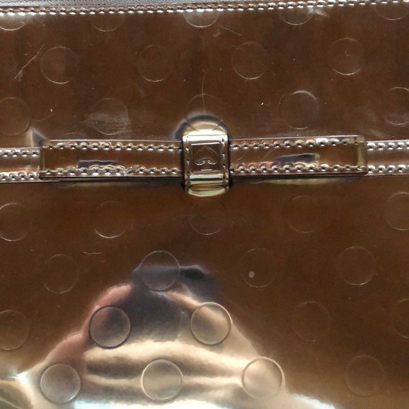 kate spade | Bags | Kate Spade Gold Metallic Tote Purse | Poshmark